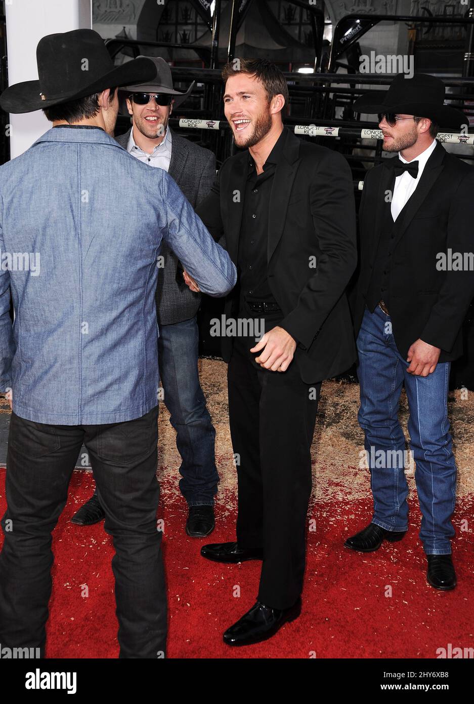 Scott Eastwood attending "The Longest Ride" Premiere held at the ...
