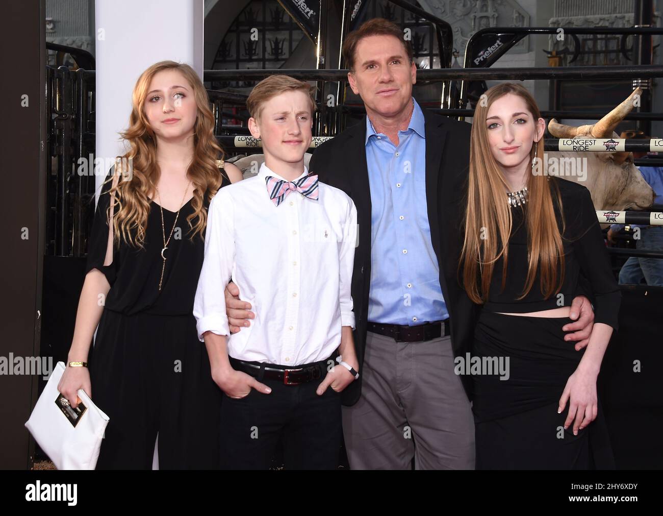 Nicholas Sparks attending "The Longest Ride" Premiere held at the ...