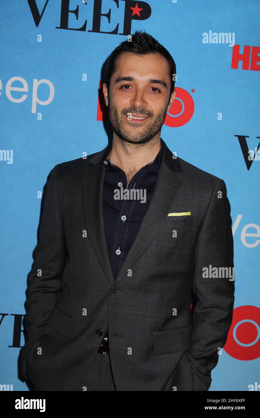 Frankie J. Alvarez attending the season four premiere of VEEP held at ...