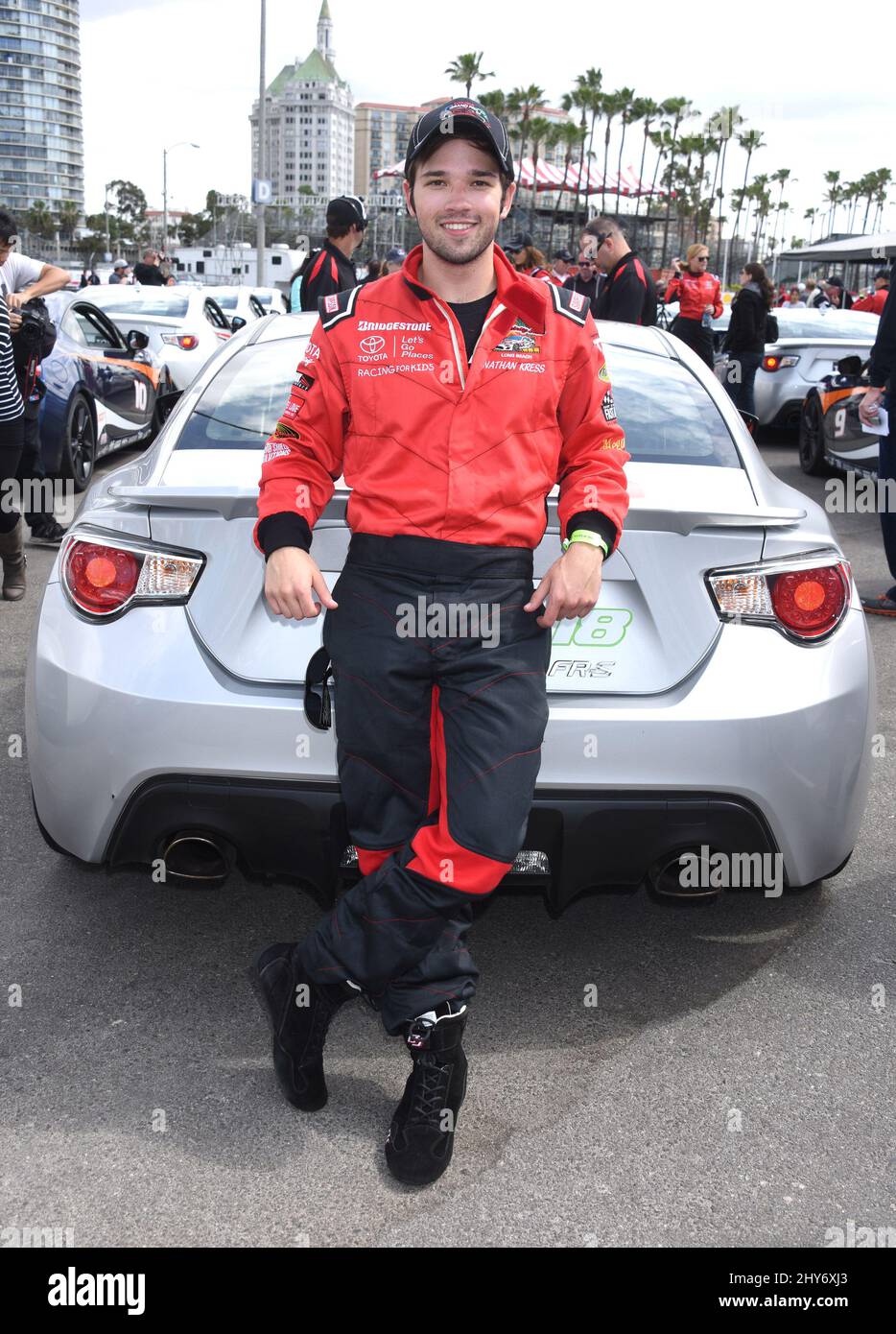 Nathan Kress attending the Long Beach Grand Prix Toyota Pro/Celebrity ...