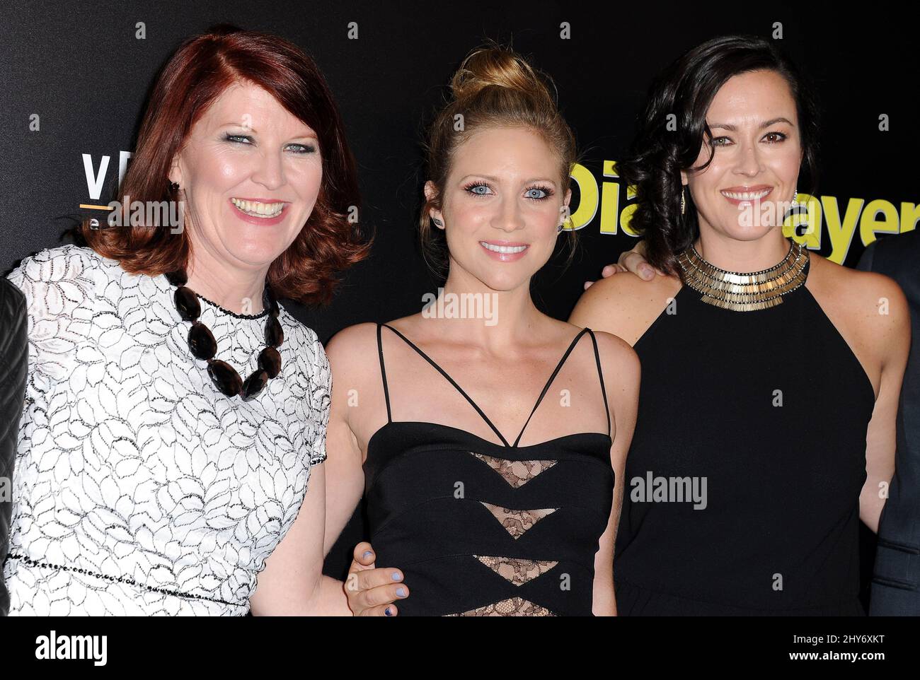 Kate Flannery, Brittany Snow, Maggie Kiley attending "Dial A Prayer ...