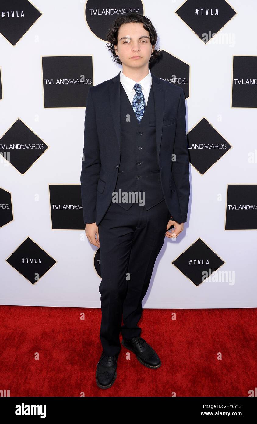 Max Burkholder attending 2015 TV LAND Awards - Arrivals held at Saban ...