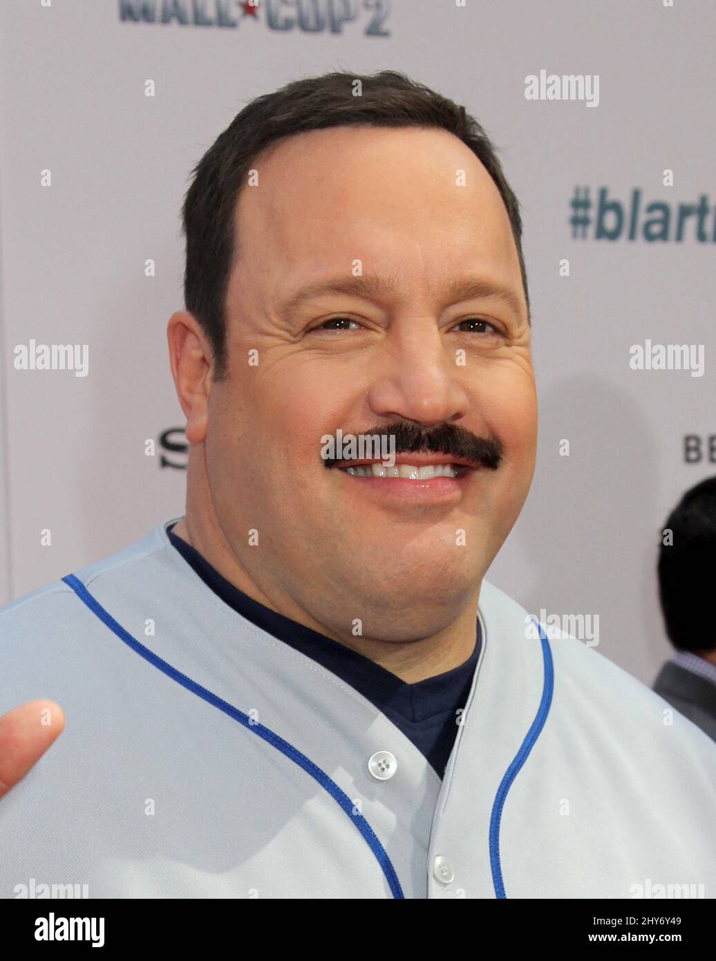 Kevin James attending the "Paul Blart: Mall Cop 2" held at the AMC ...