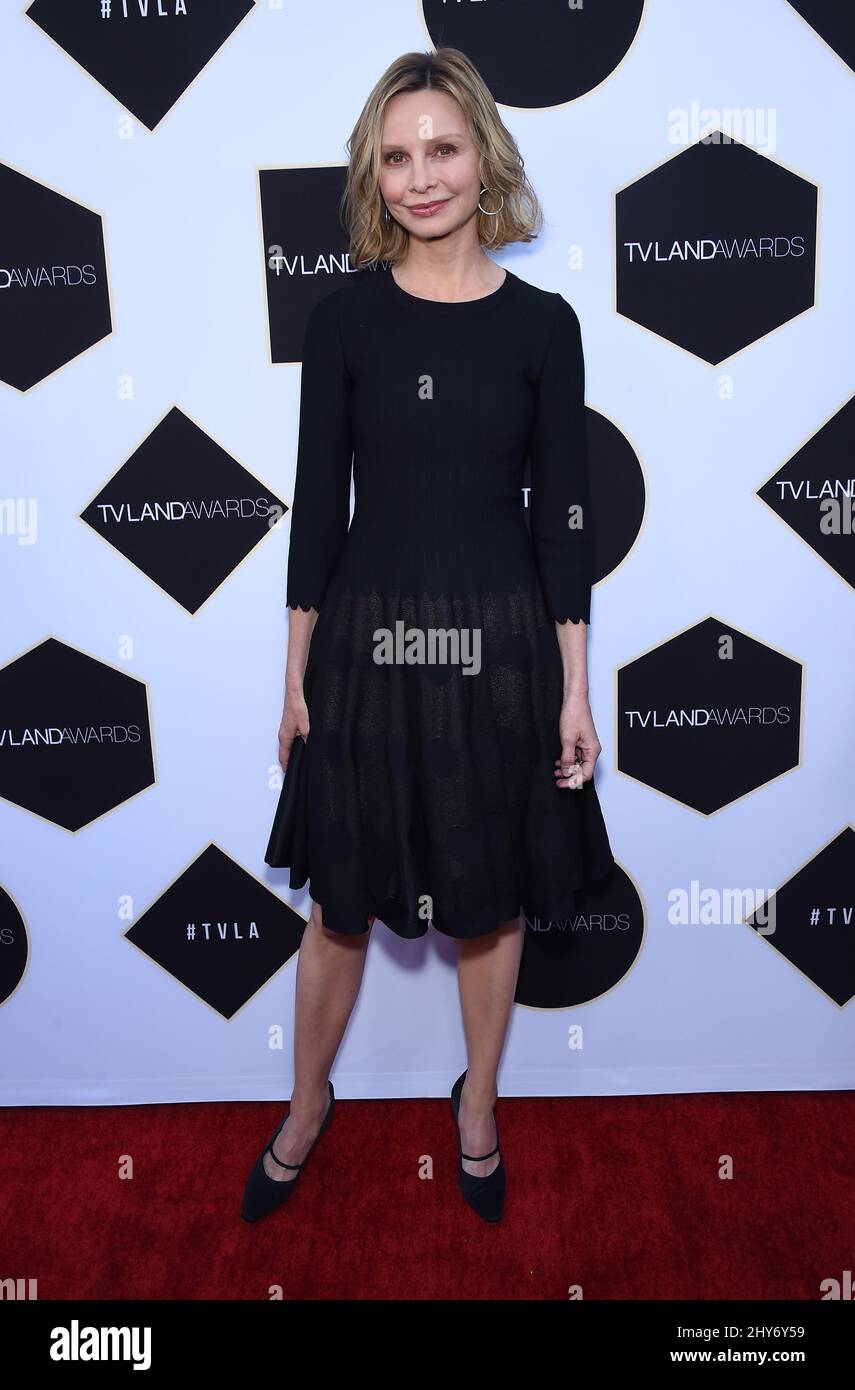 Calista Flockhart attending the 2015 TV LAND Awards held at Saban ...