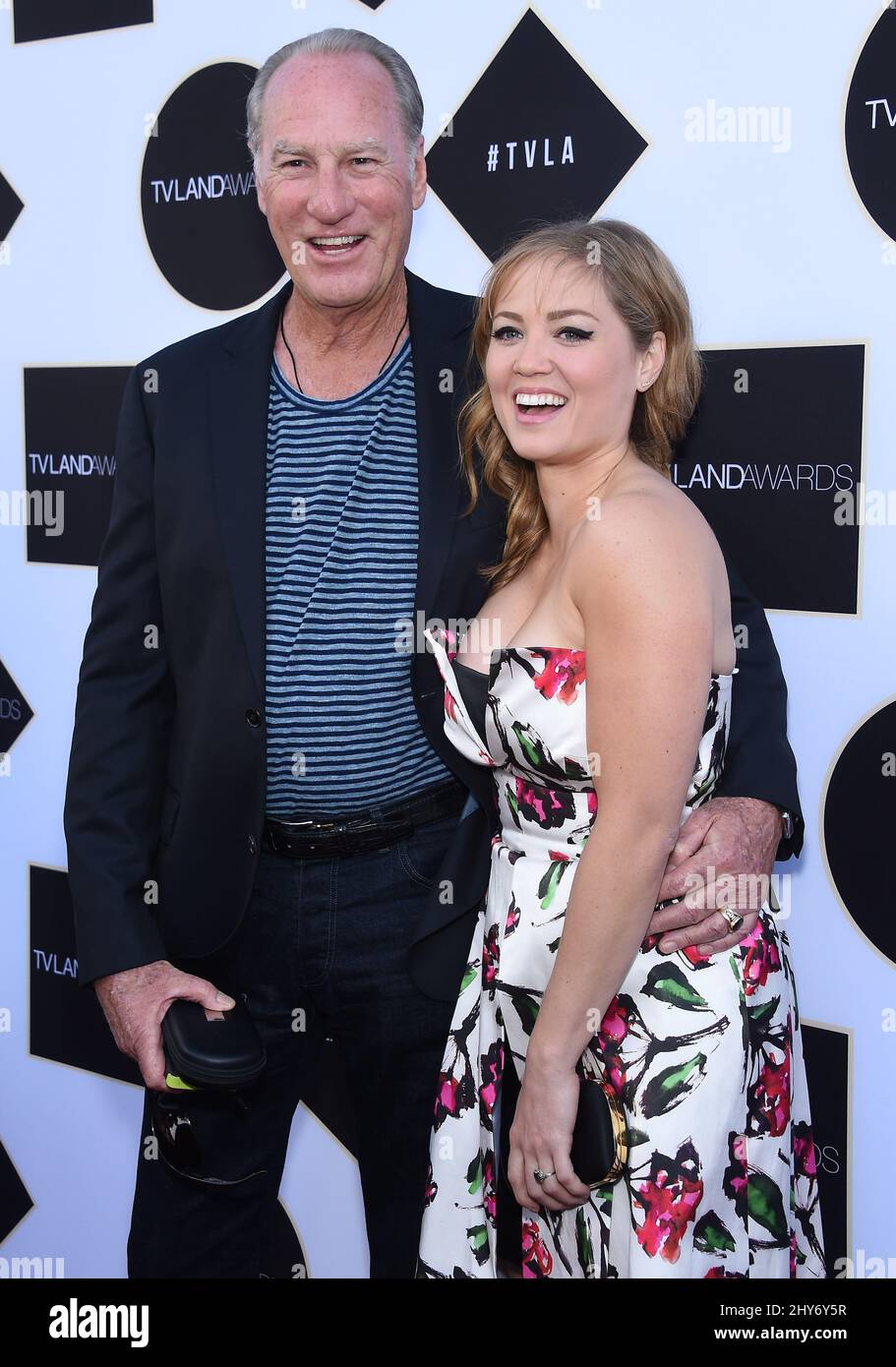 Craig T. Nelson & Erika Christensen attending the 2015 TV LAND Awards ...