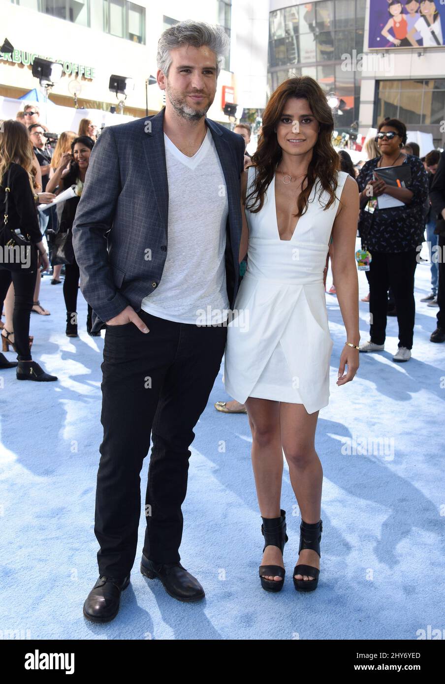 Max Joseph attends the 2015 MTV Movie Awards arrivals held at the Nokia ...