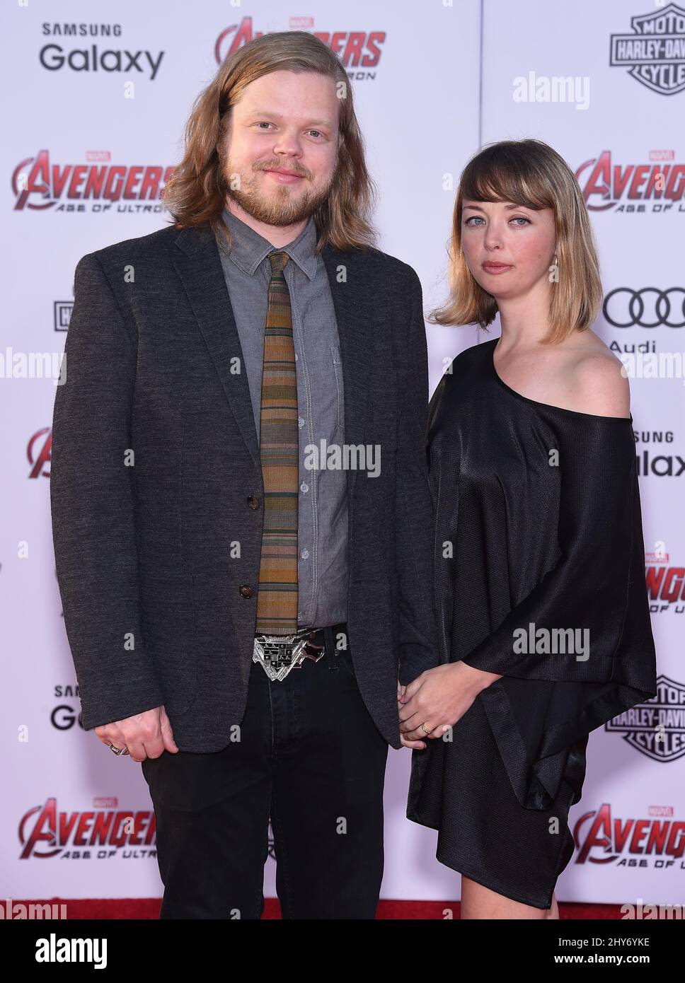 Elden henson arriving premiere avengers hi-res stock photography and ...
