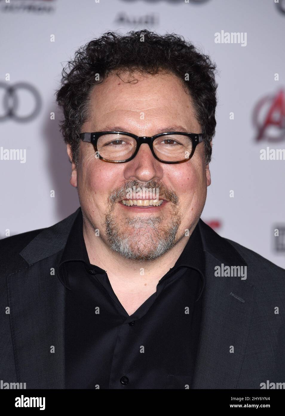 Jon favreau arriving premiere avengers hi-res stock photography and ...