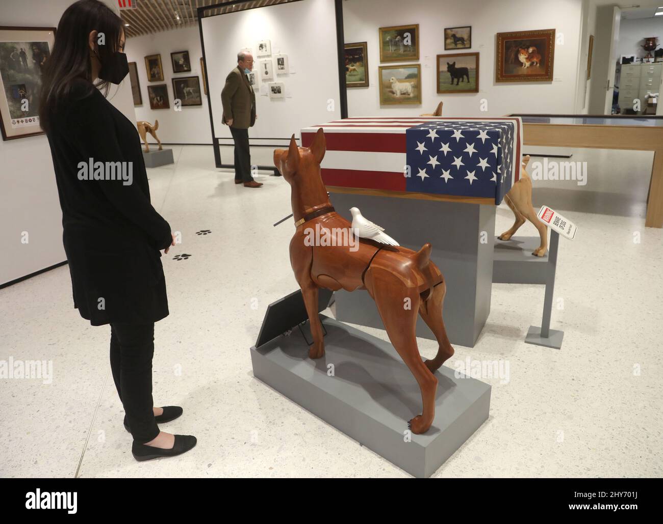 New York, New York, USA. 14th Mar, 2022. A museum goer views, ""˜Under ...