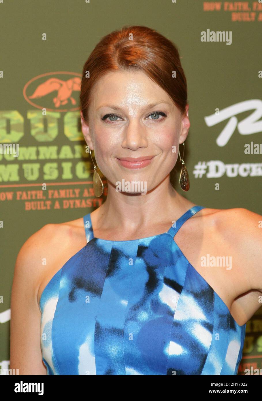 Jessica Phillips attends the opening night of Duck Commander The ...