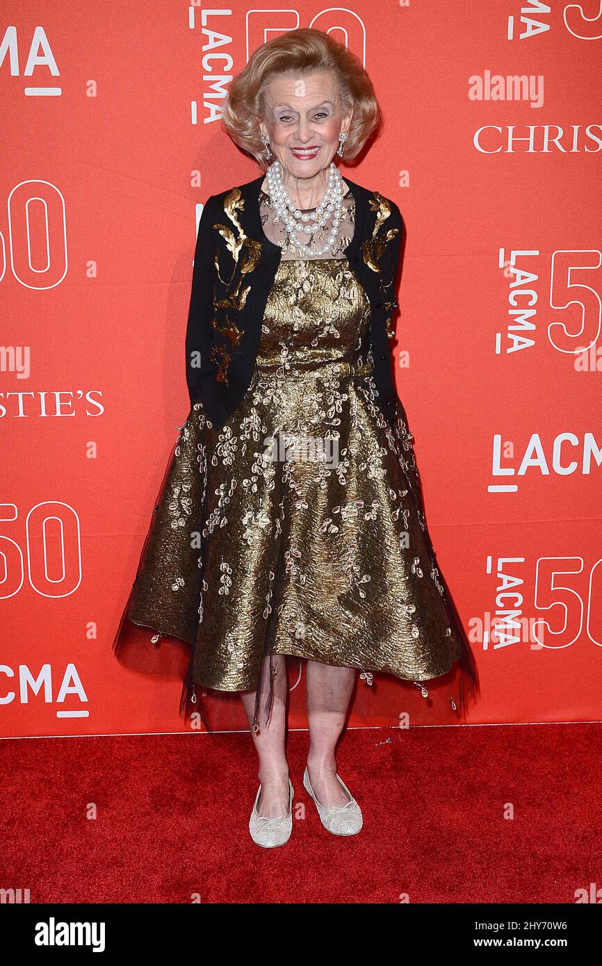 Barbara Davis attending LACMA's 50th Anniversary Gala in Los Angeles ...