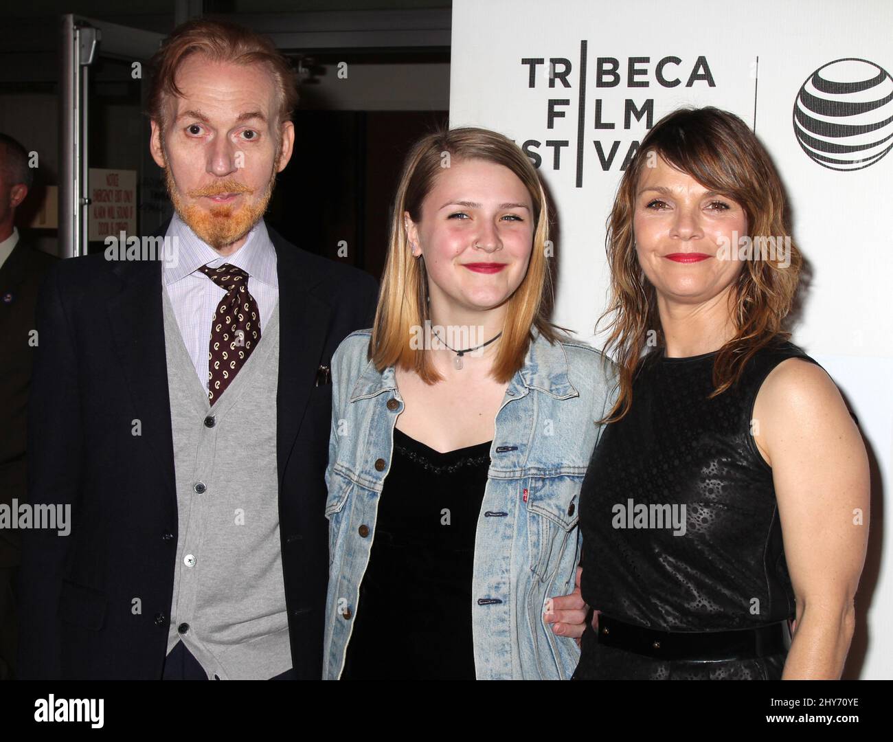 Timothy Doyle, Kathryn Erbe & daughter Maeve Kinney attending the ...