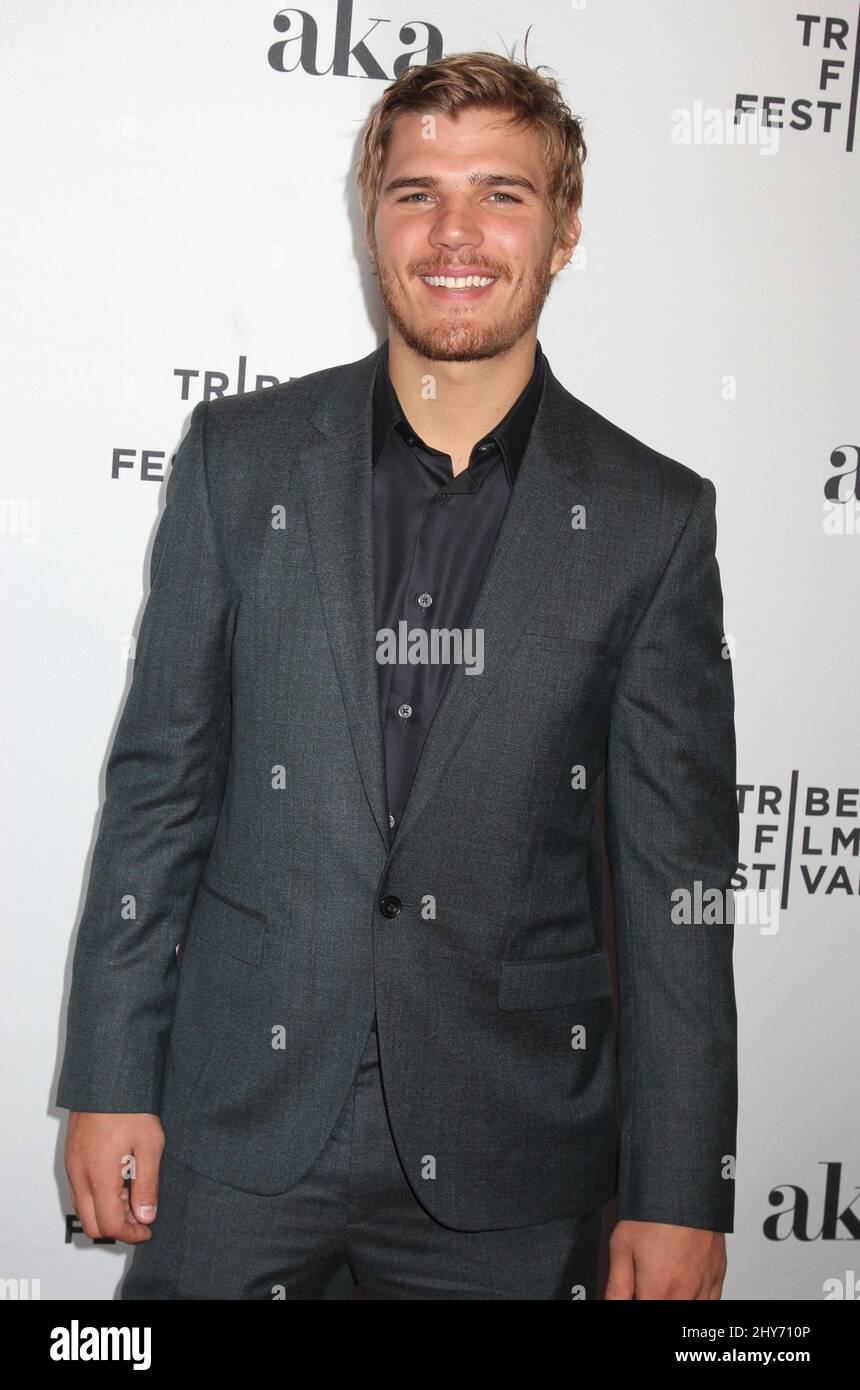 Chris Zylka attending the 2015 Tribeca Film Festival - World Premiere ...