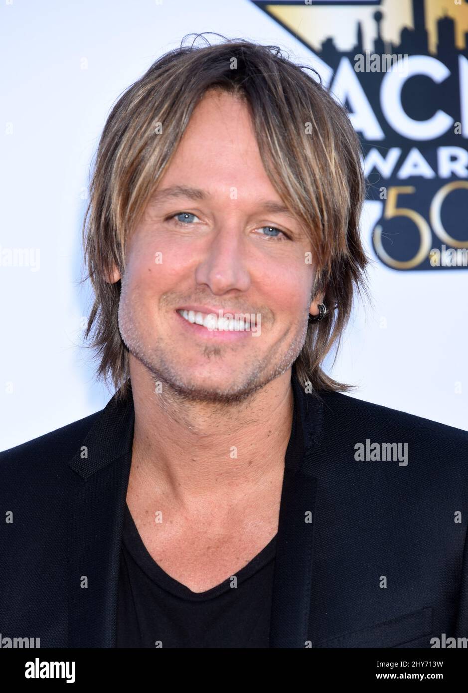 Keith Urban attending the 50th Academy of Country Music Awards held at ...