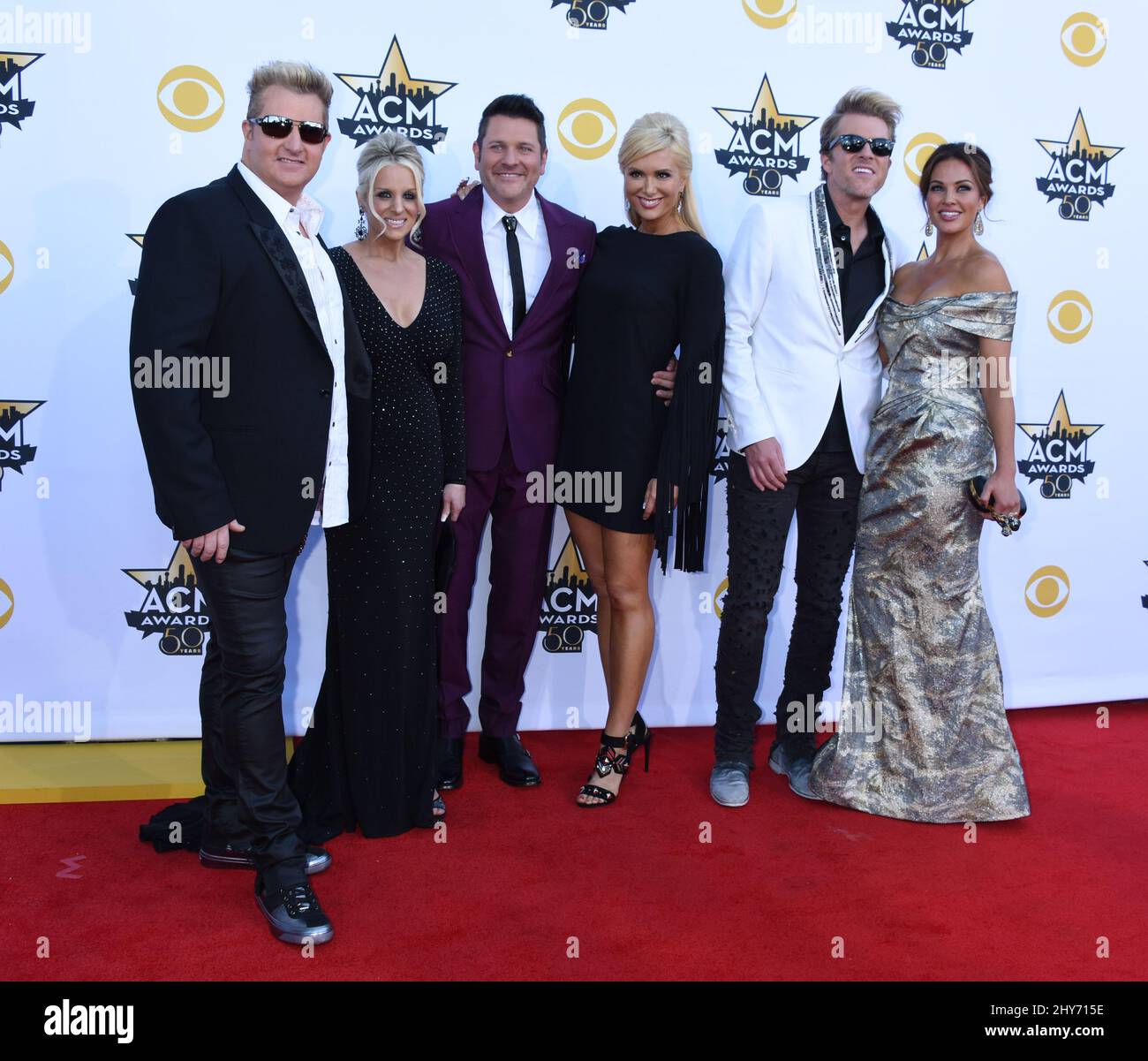 Rascal Flatts attending the 50th Academy of Country Music Awards held ...