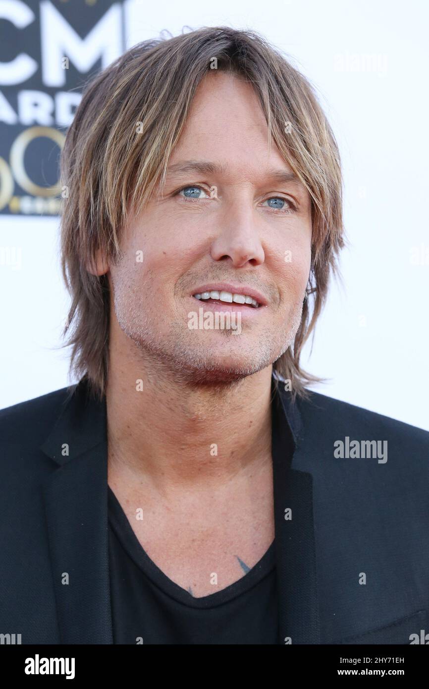 Keith Urban attending the 50th Academy of Country Music Awards held at ...
