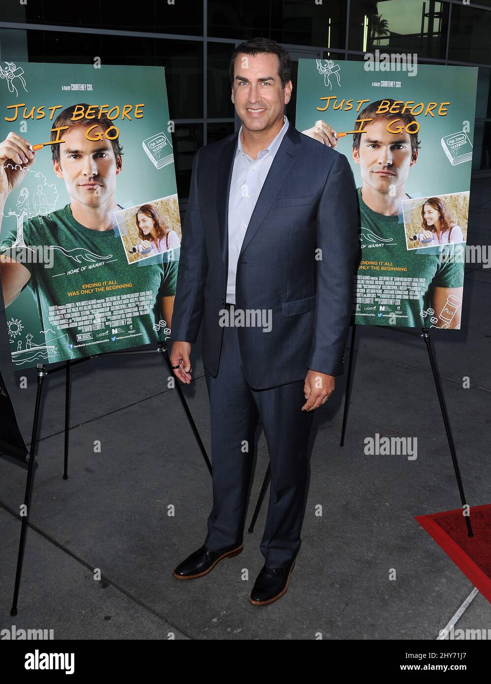 Rob Riggle Arrives To The High Resolution Stock Photography and Images ...