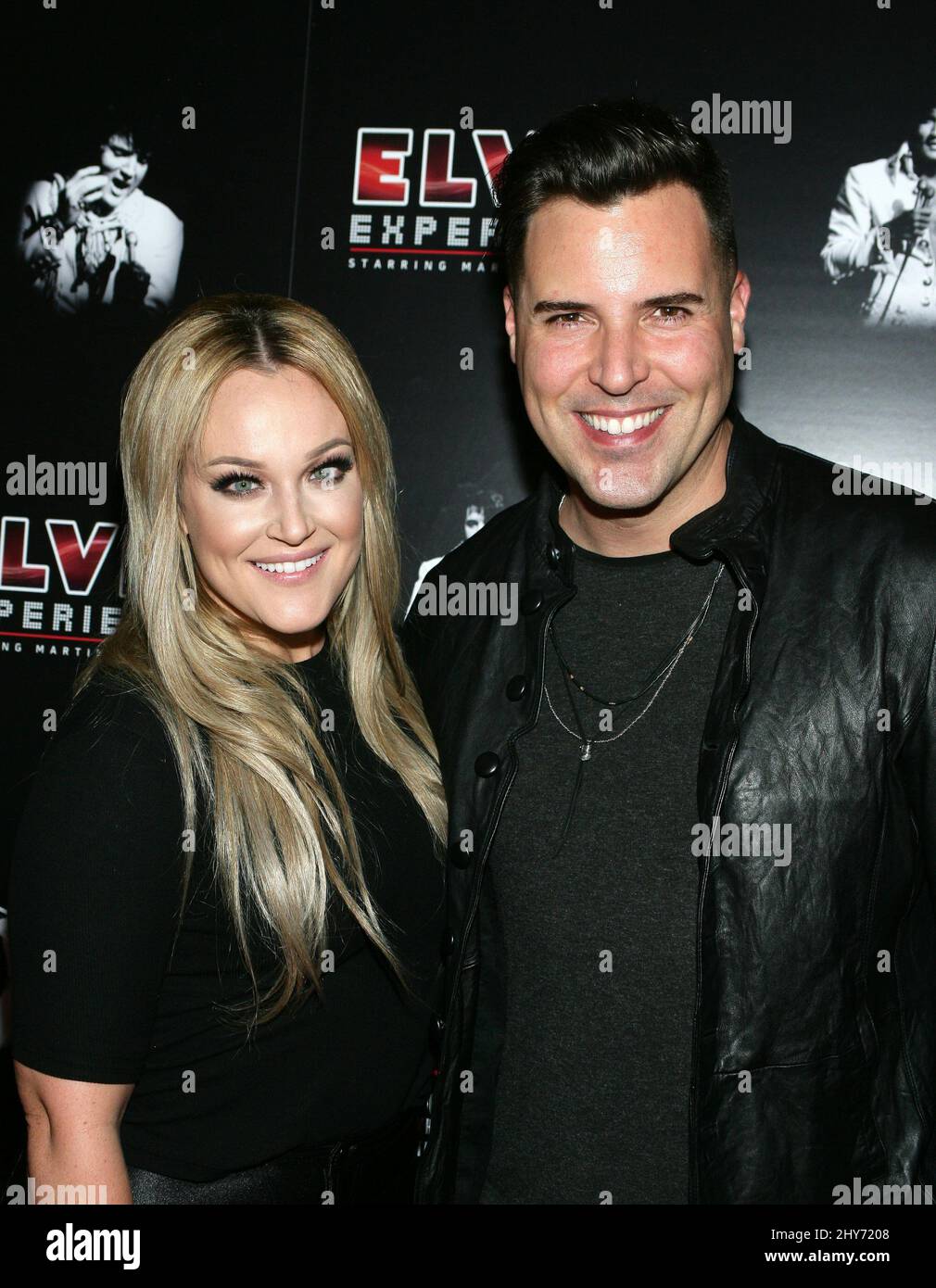 Lacey Schwimmer, Frankie Moreno attending Graceland Presents ELVIS: The ...