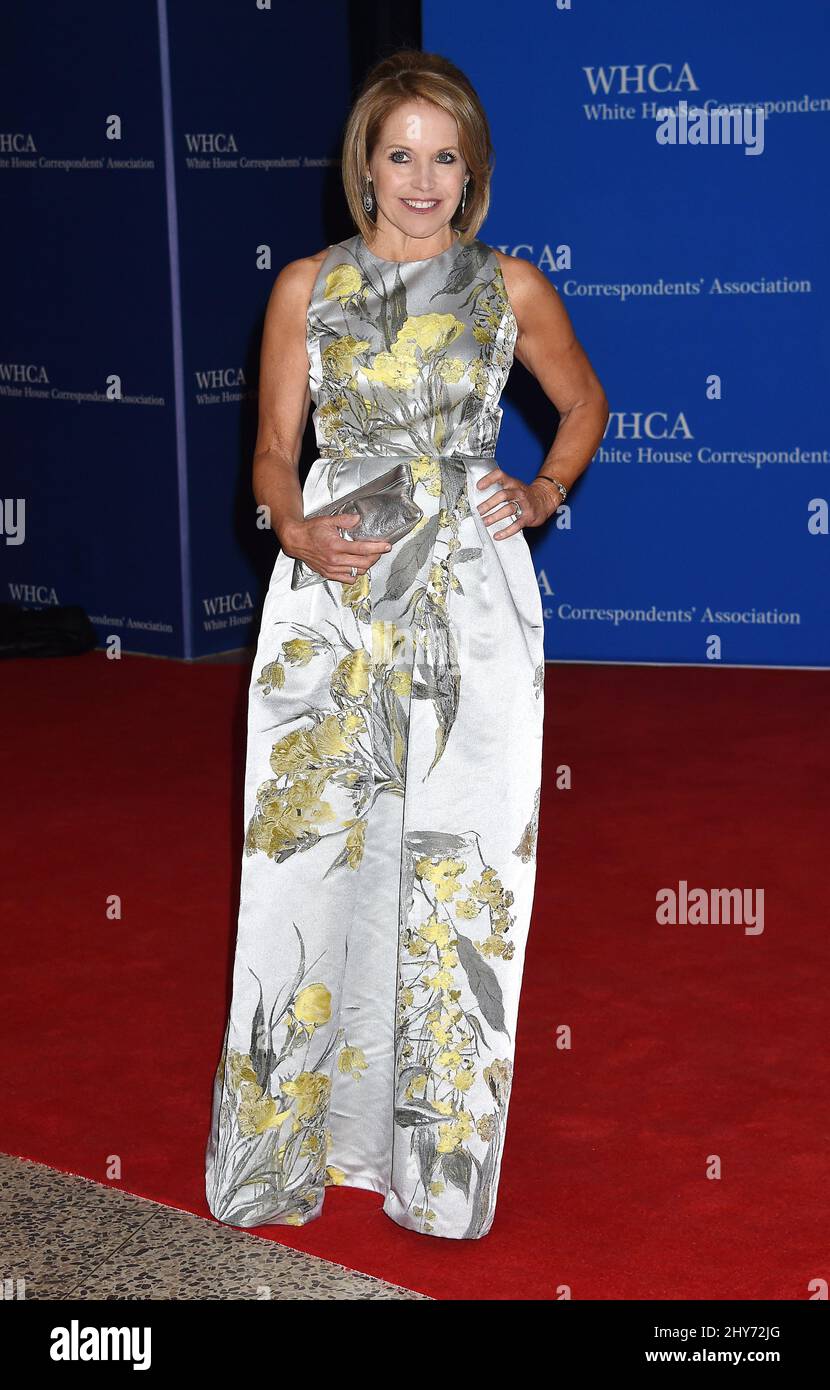 Katie Couric attends the White House Correspondents Association Dinner ...