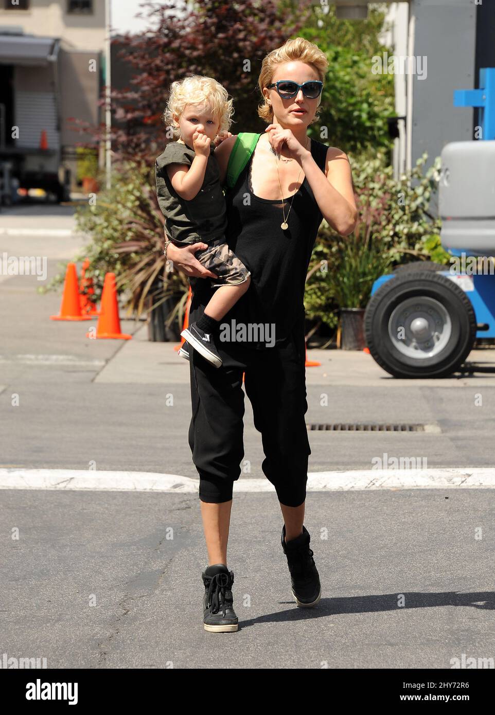 Malin akerman and sebastian zincone hi-res stock photography and images ...