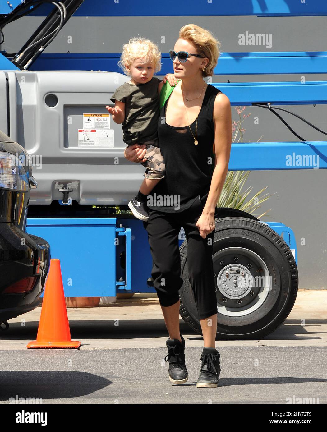 Malin akerman and sebastian zincone hi-res stock photography and images ...