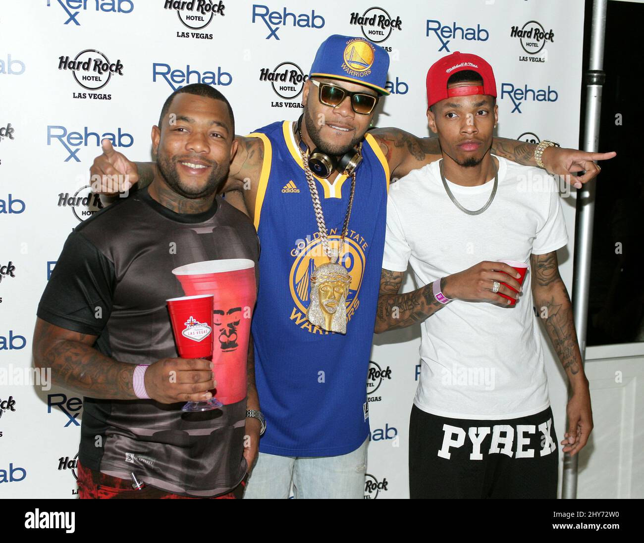 Gorilla Zoe, Flo-Rida, Nuk at REHAB 2015 Grand Opening Weekend, Hard ...
