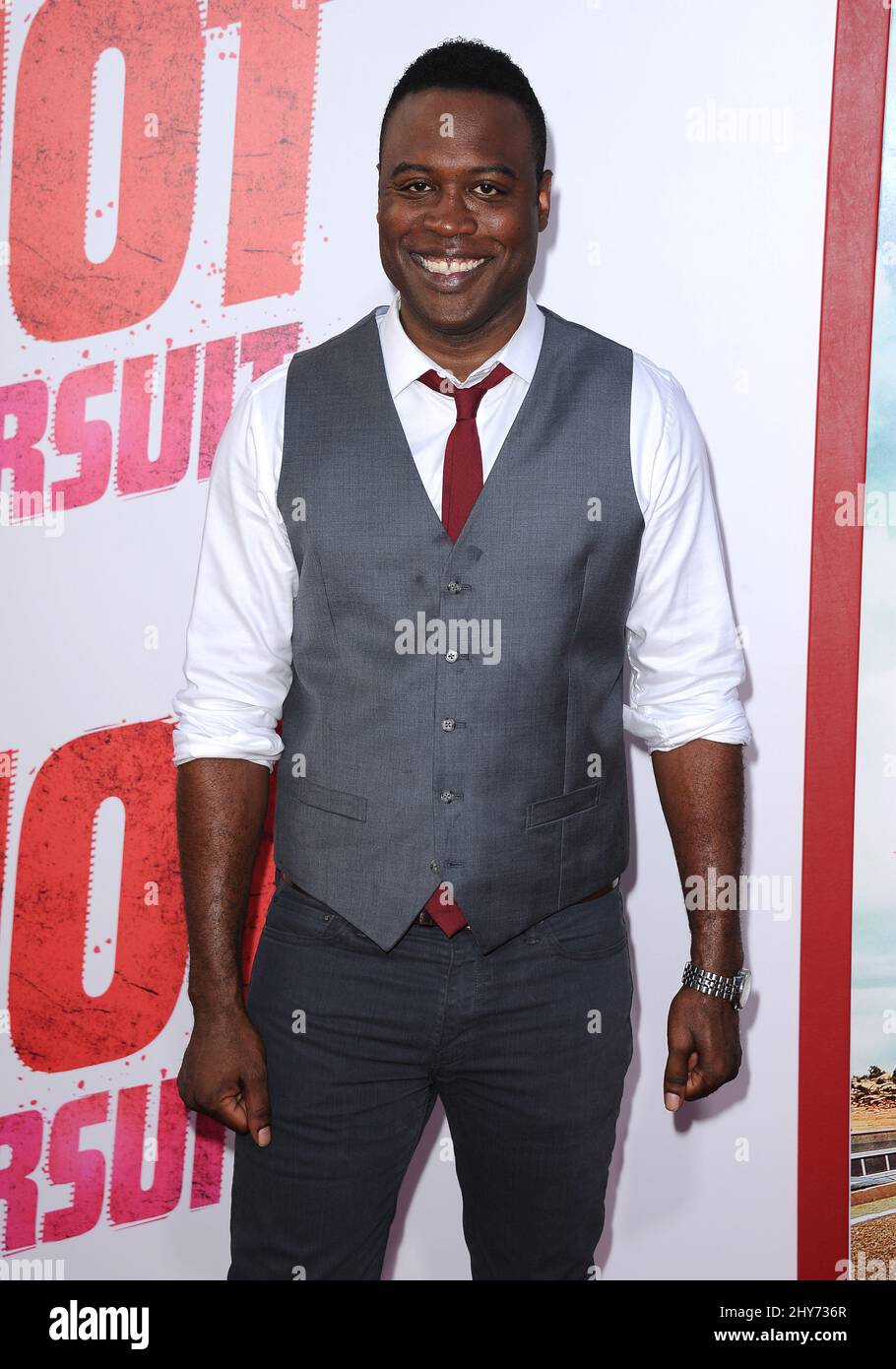 Kevin Daniels attending the premiere of Hot Pursuit in Los Angeles ...