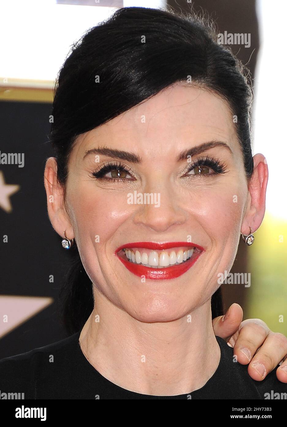 Julianna Margulies attending the Star Ceremony of Julianna Marguiles on ...