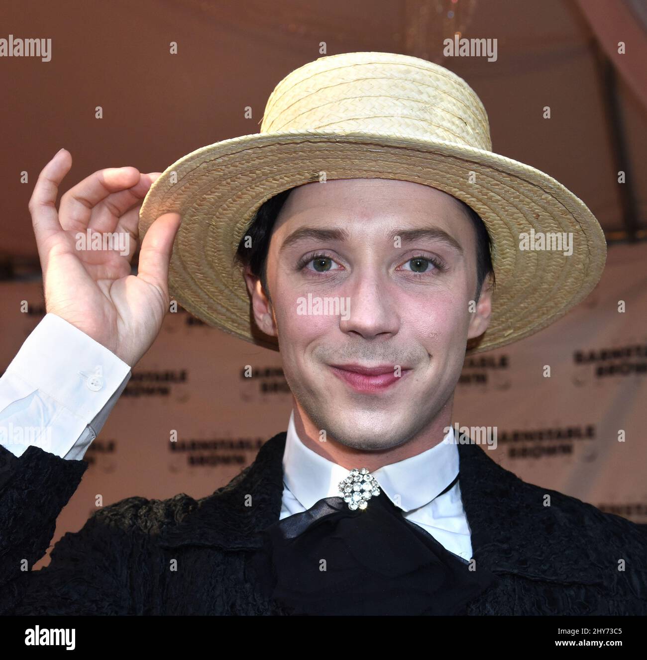 Johnny Weir attending the Barnstable Brown Gala held at a private ...