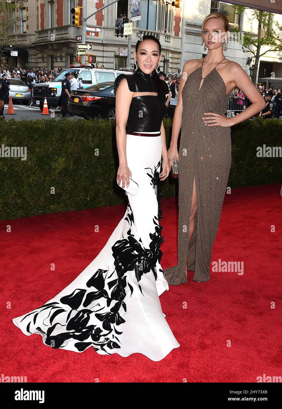 Cindy Chao & Gemma Ward attending The Metropolitan Museum of Art Met ...