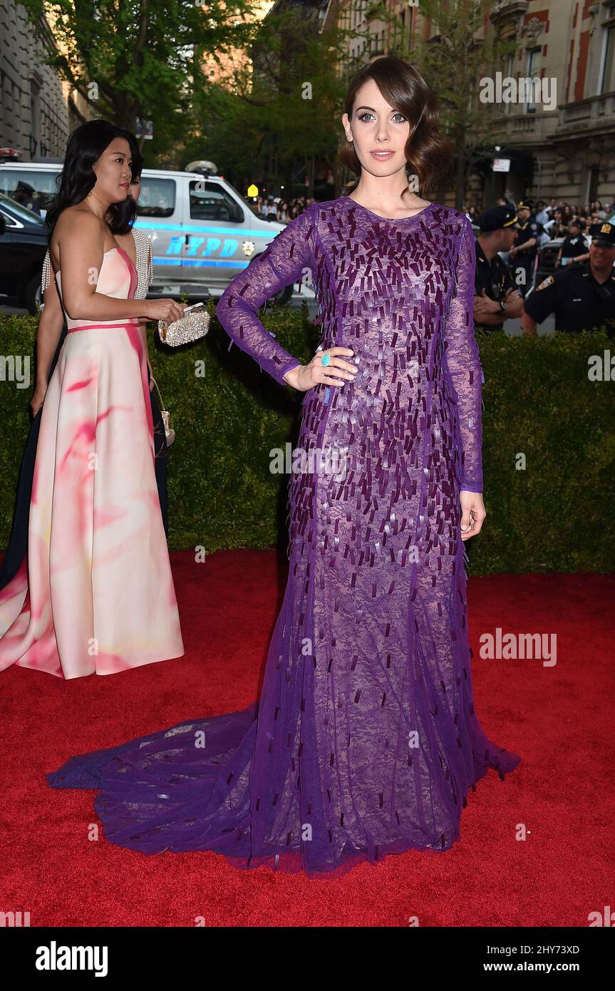 Alison Brie attending The Metropolitan Museum of Art Met Gala, in New ...