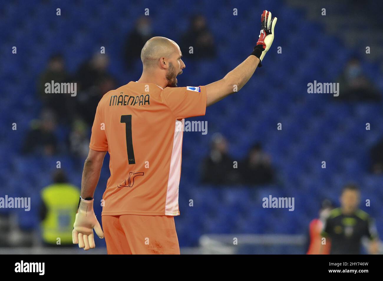Niki Maenpaa of Venezia F.C. during the 29th day of the Serie A ...