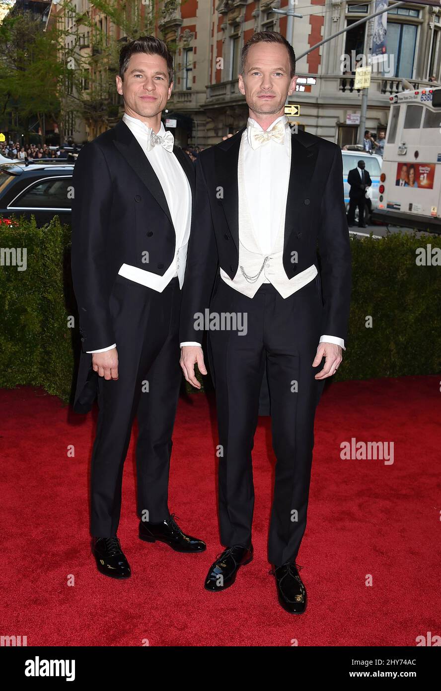Neil Patrick Harris & David Burtka attending The Metropolitan Museum of ...