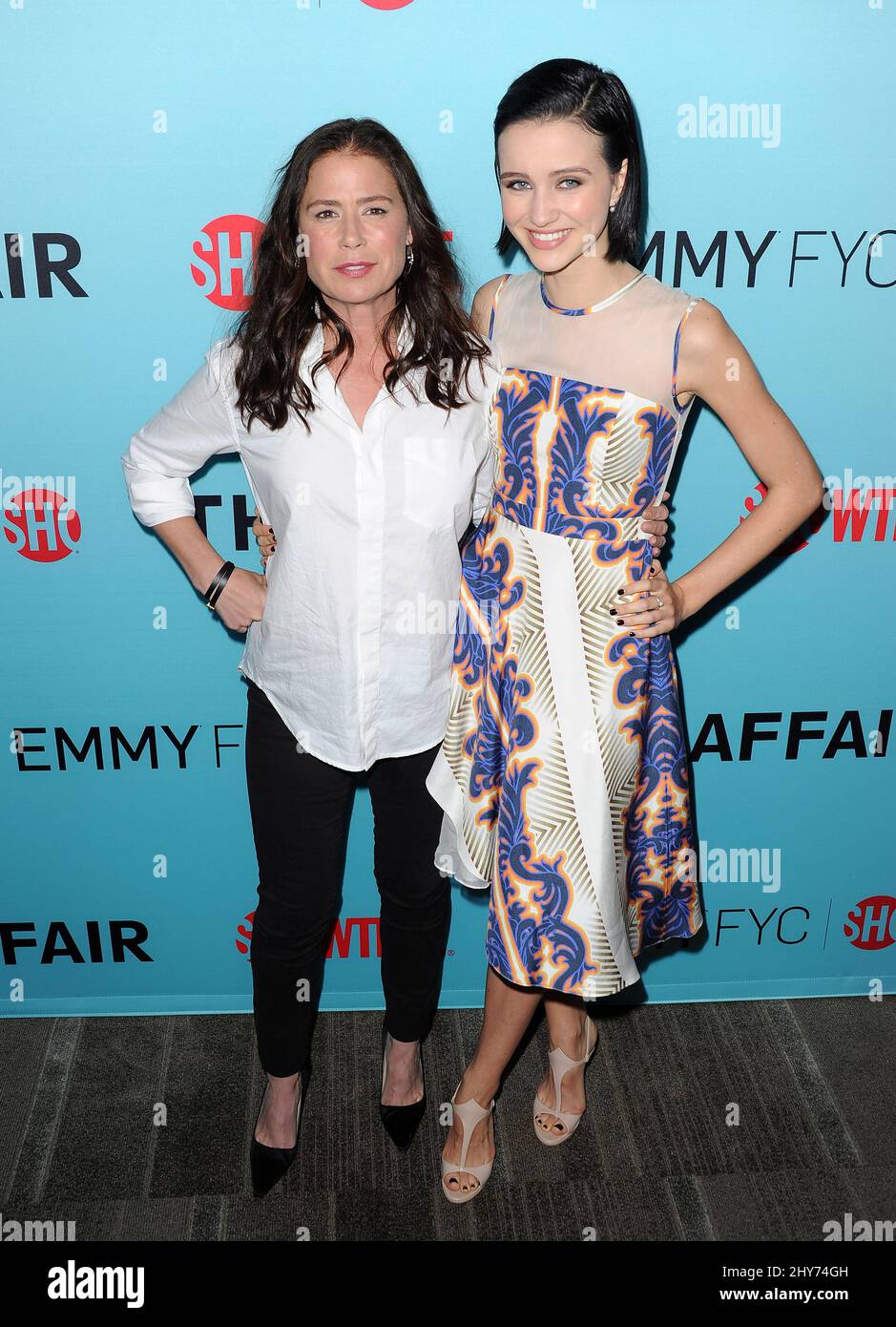 Maura Tierney, Julia Goldani Telles attends Showtime's "The Affair ...