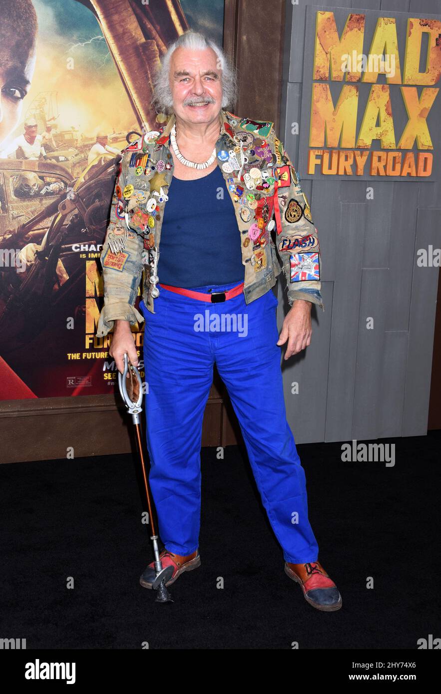 Hugh Keays-Byrne attends "Mad Max:Fury Road" premiere held at the TCL ...