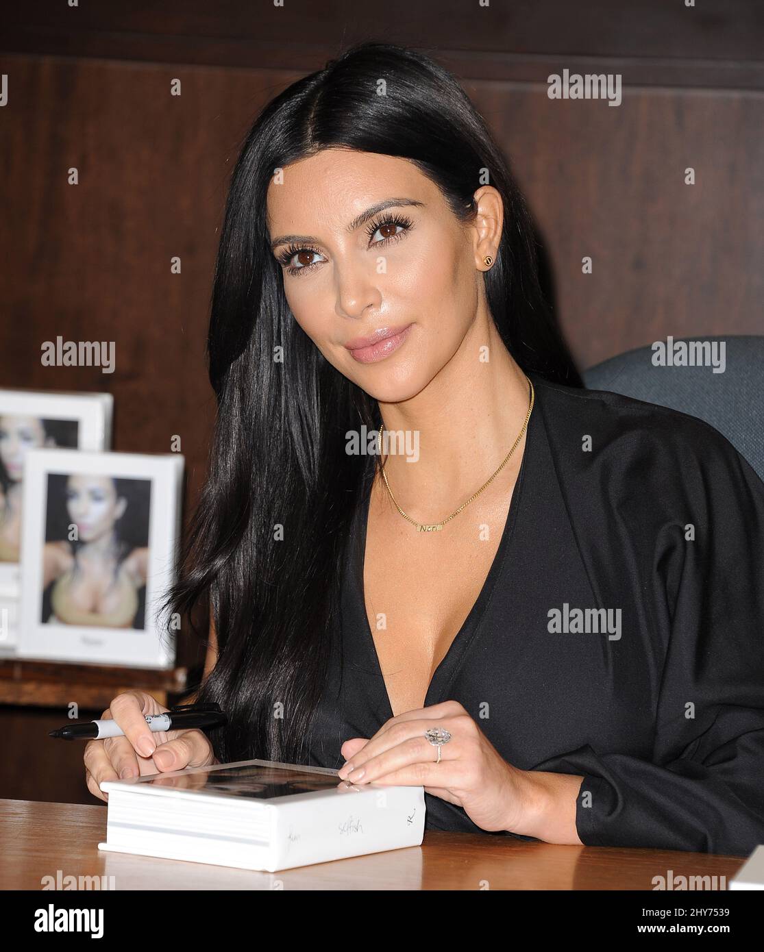 Kim Kardashian Signs Copies of Her New Book "Selfish" held at Barnes ...