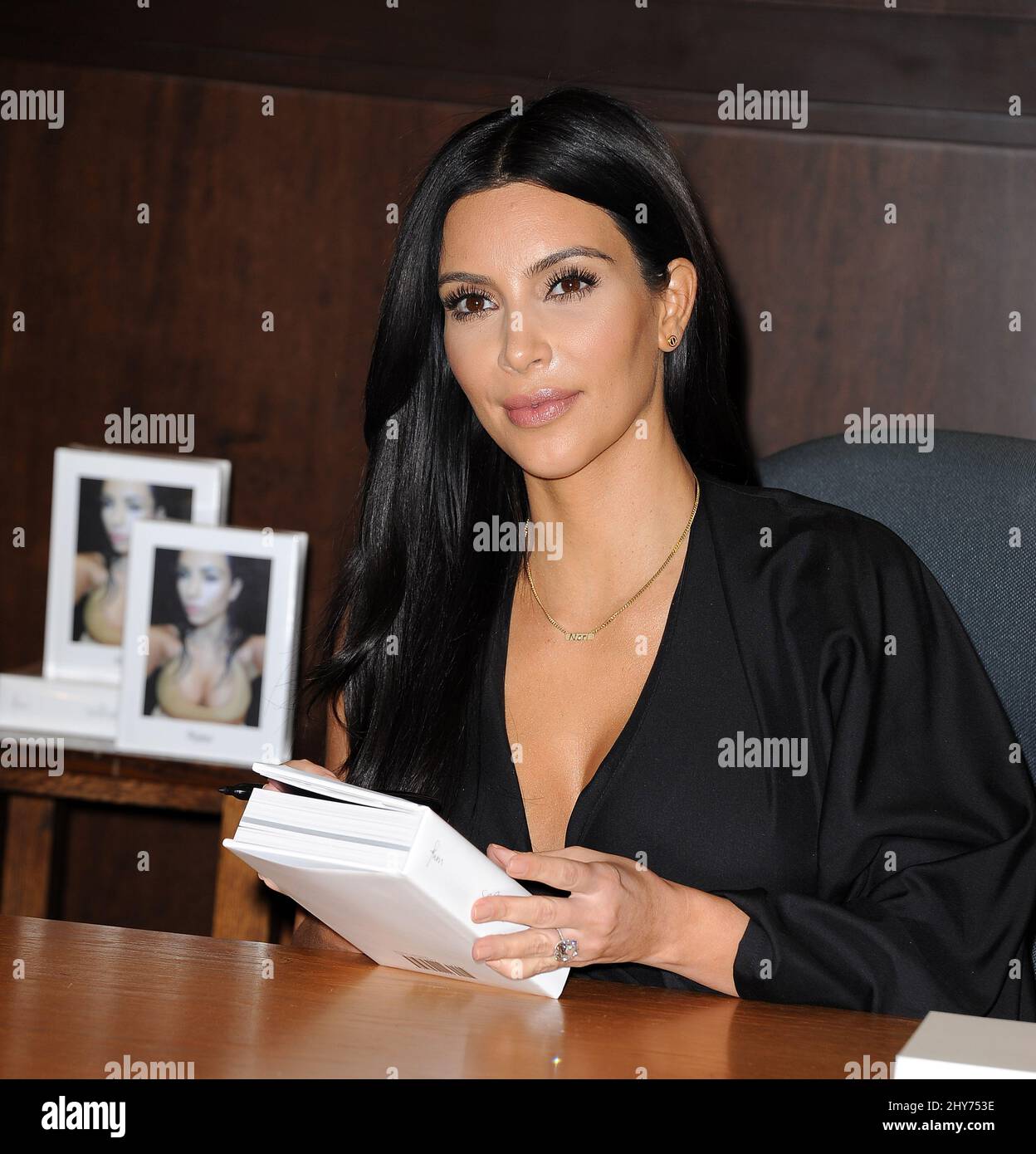 Kim Kardashian Signs Copies of Her New Book "Selfish" held at Barnes ...