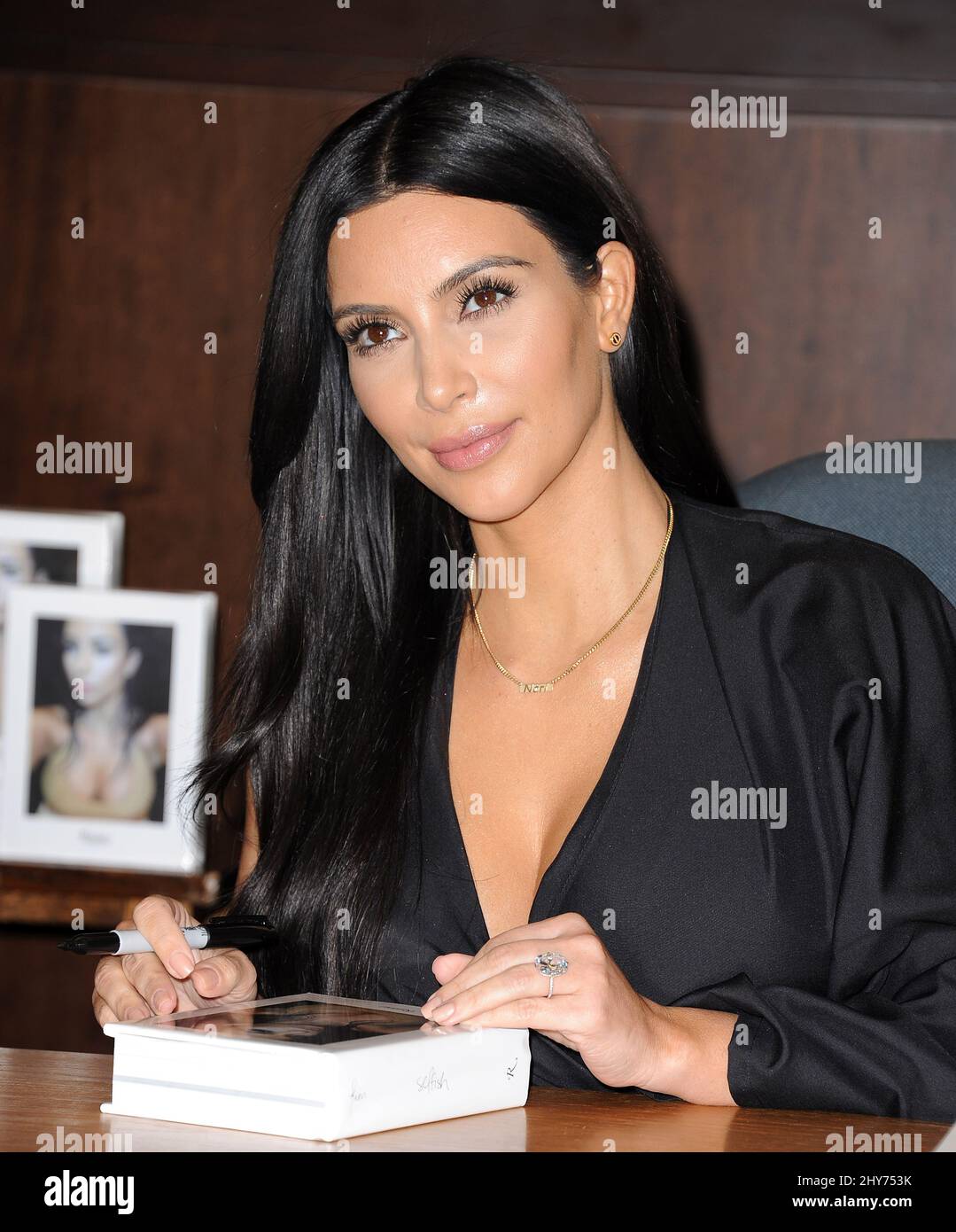 Kim Kardashian Signs Copies of Her New Book "Selfish" held at Barnes ...