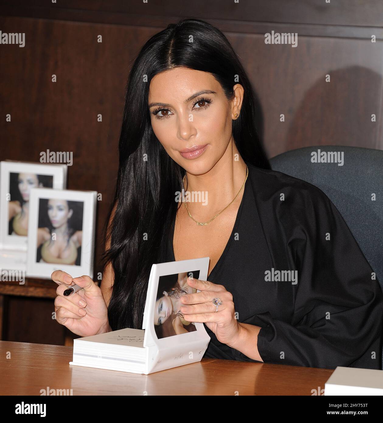 Kim Kardashian Signs Copies of Her New Book Kim Kardashian Signs Copies of Her New Book
