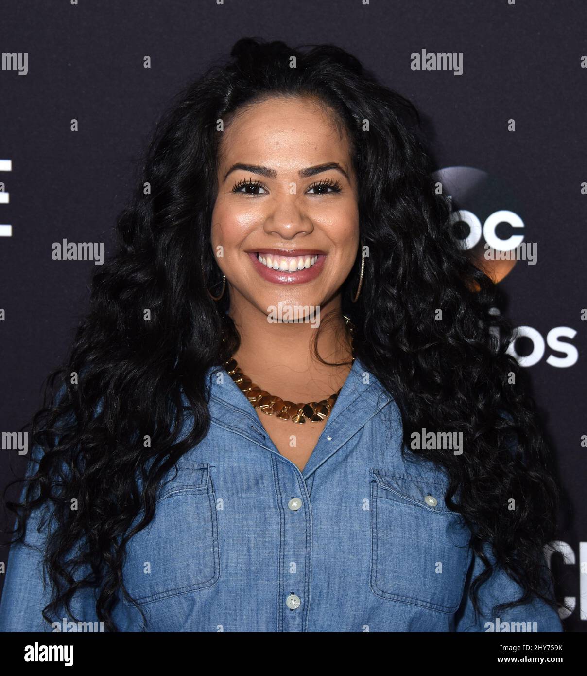 Gleendilys Inoa attending the American Crime ATAS Event held on Stage 6 ...