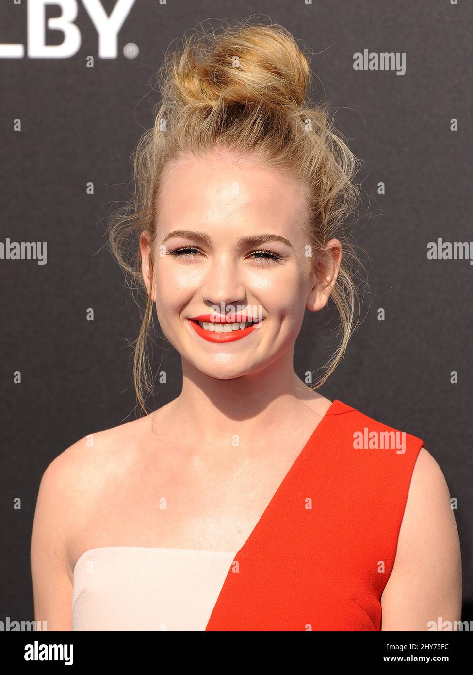 Britt Roberston attending the "Tomorrowland" World Premiere held at ...