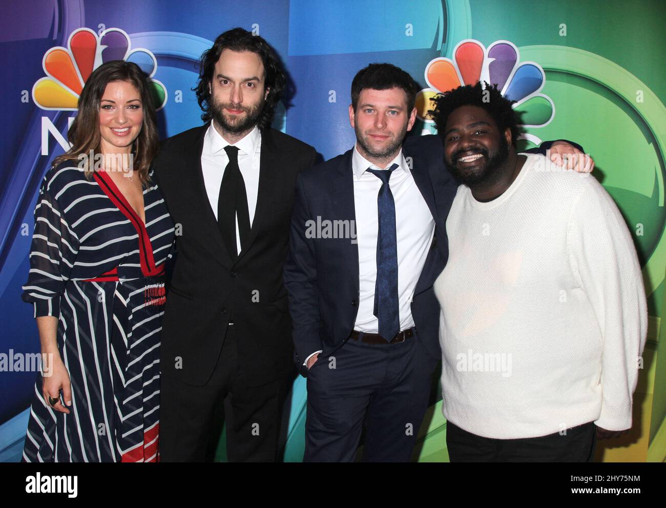 Bianca kajlich and ron funches hi-res stock photography and images - Alamy