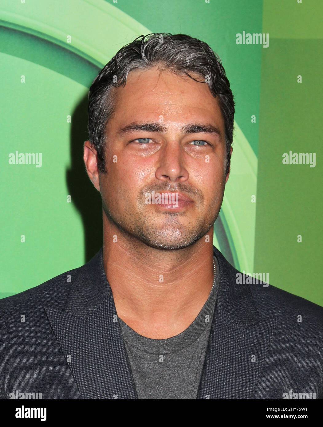 Taylor Kinney attending 2015 NBC Upfront Presentation held at Radio ...