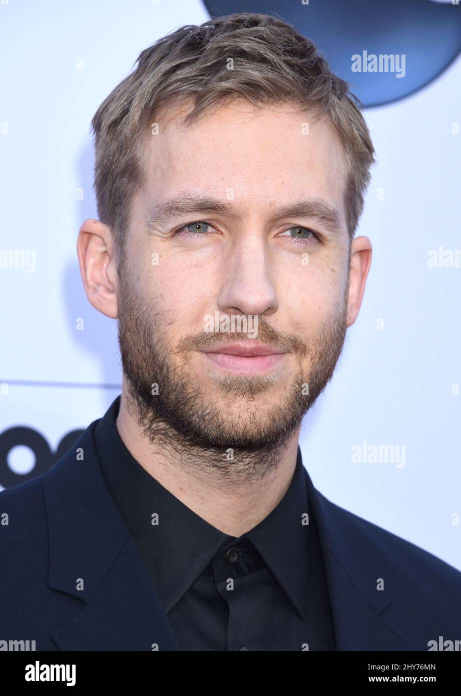 Calvin Harris arriving at the 2015 Billboard Music Awards held at the MGM Grand Garden Arena ...