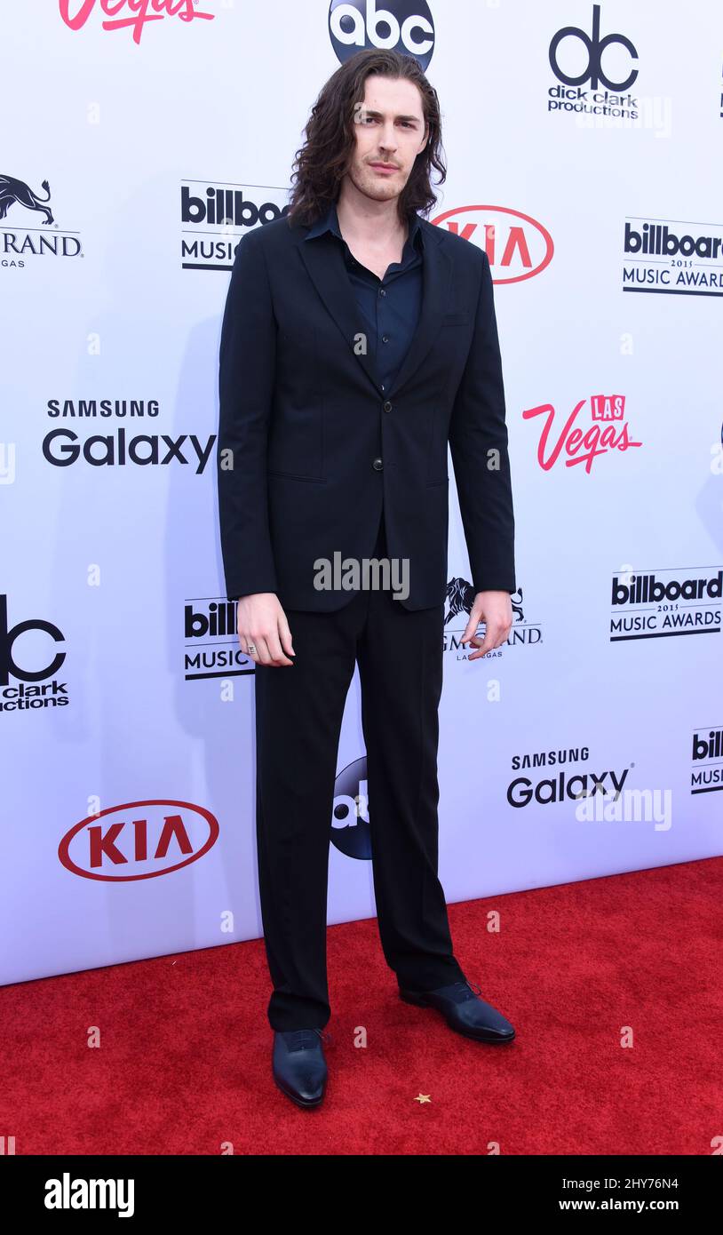 Andrew Hozier arriving at the 2015 Billboard Music Awards held at the MGM Grand Garden Arena ...