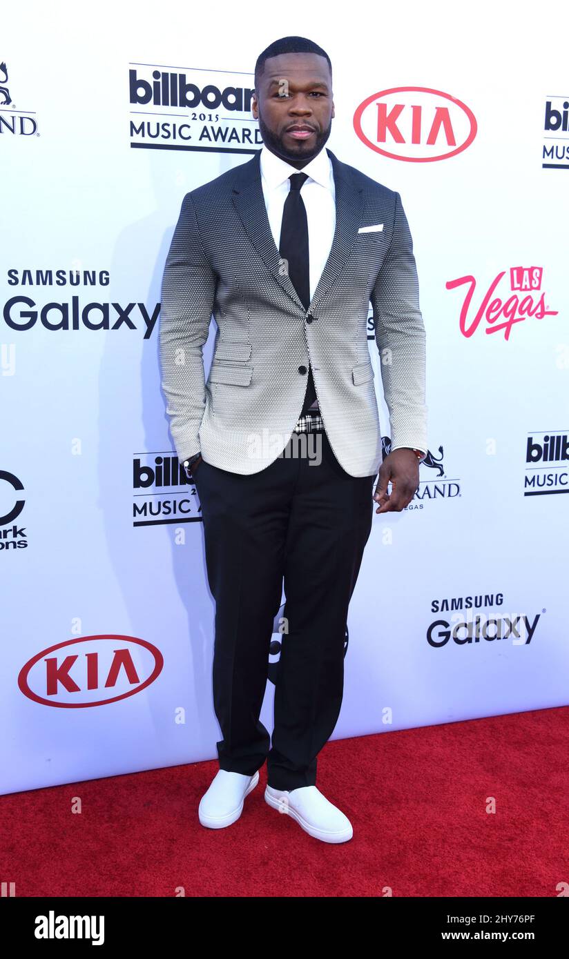 Curtis Jackson arriving at the 2015 Billboard Music Awards held at the ...
