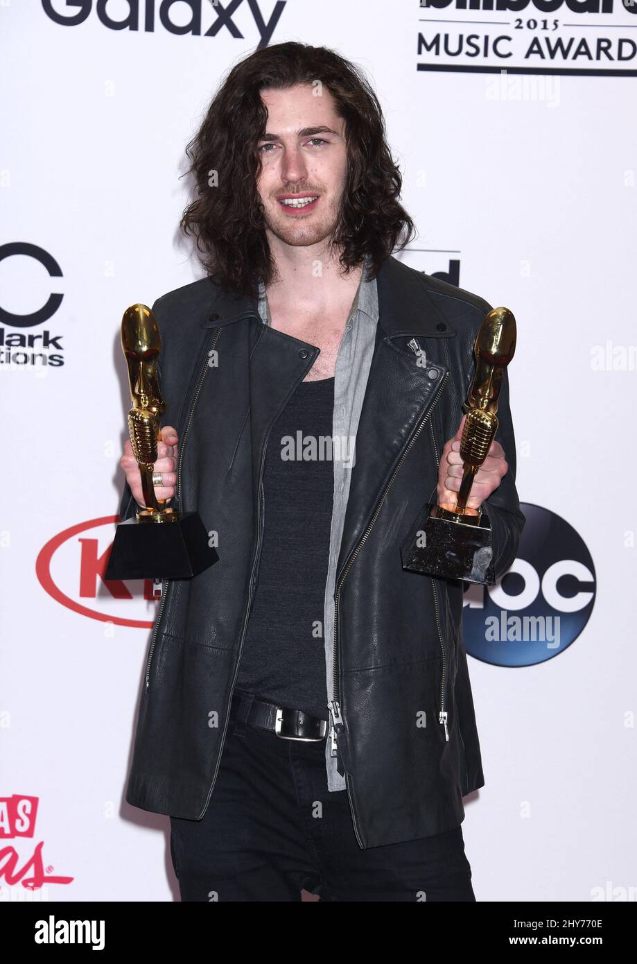 Andrew Hozier in the press room at the 2015 Billboard Music Awards held ...