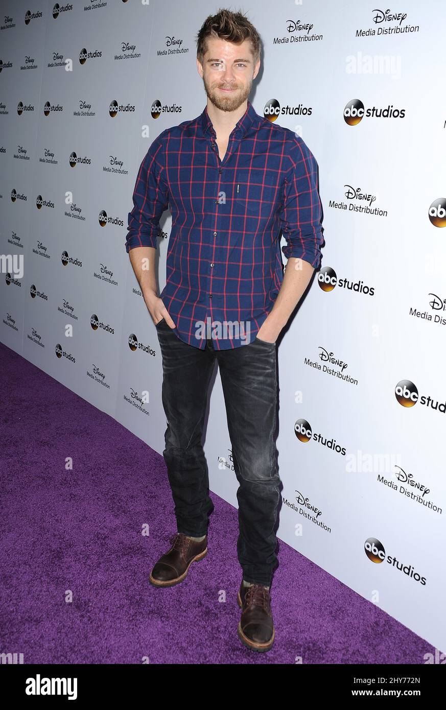 Luke Mitchell attending the Disney Media Distribution International ...