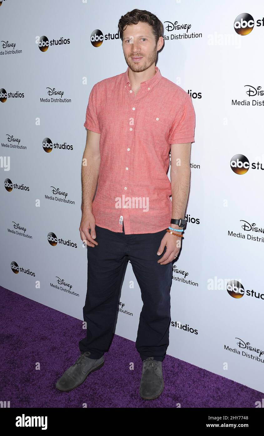 Zach Gilford attending the Disney Media Distribution International ...