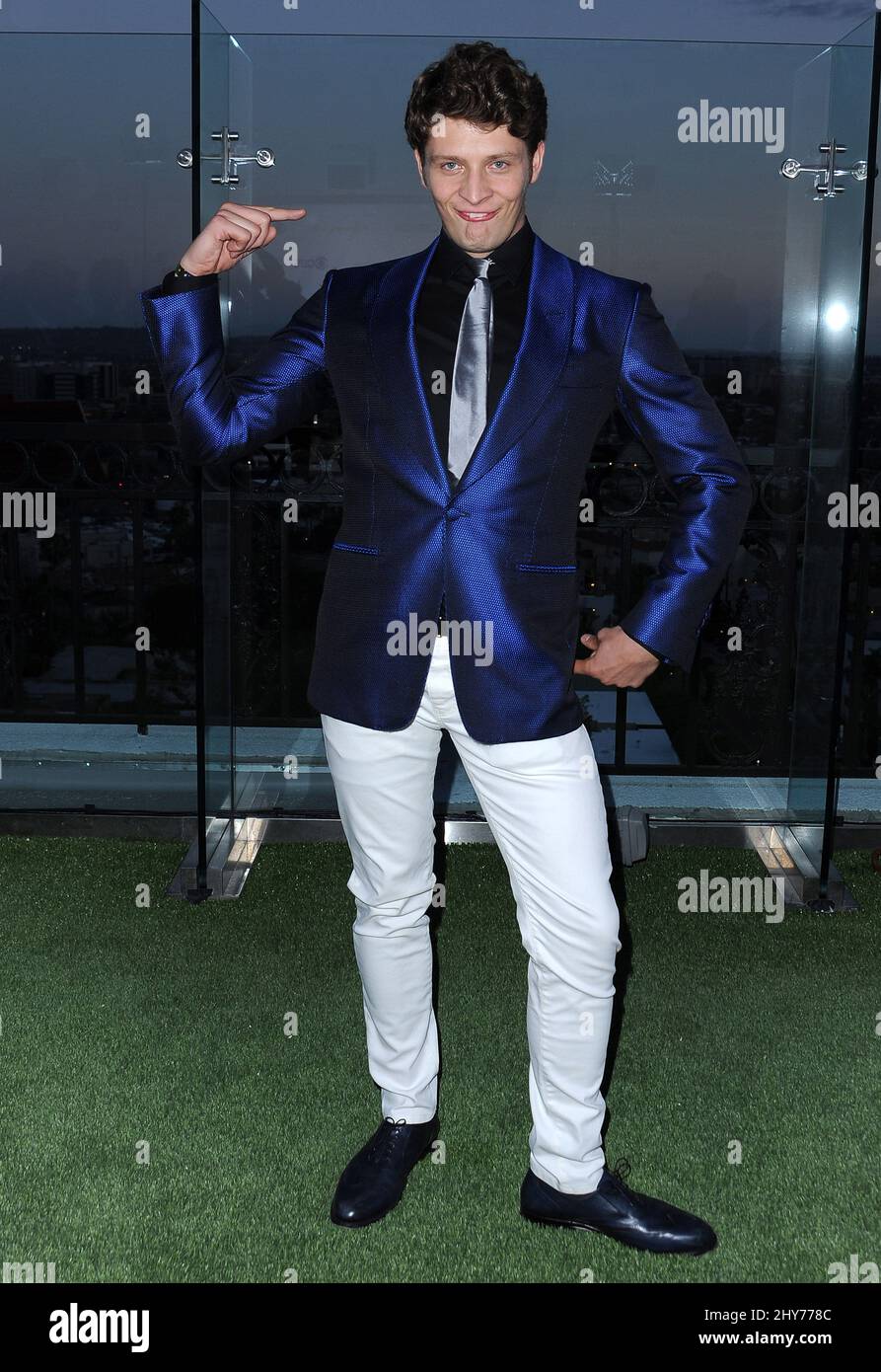 Brett Dier attending the CBS Summer Soiree held at The London Hotel ...